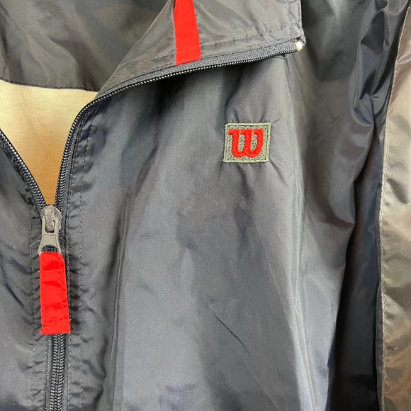 Wilson | Jackets & Coats | Vintage Mens Wilson Tracksuit Jacket Lined ...